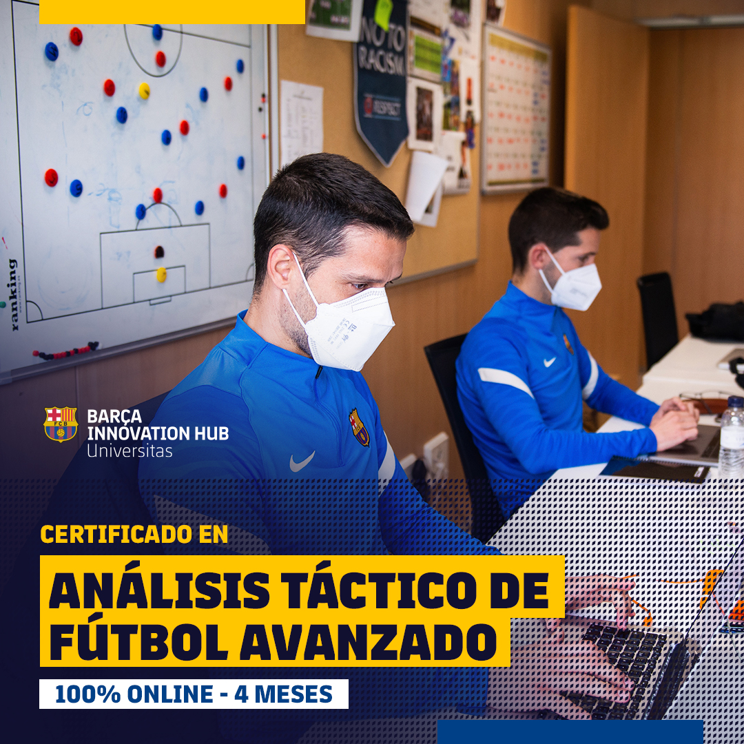 Certificate in Advanced Football Tactical Analysis 2 - Barça Innovation Hub